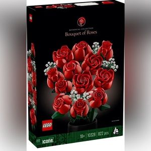 Lego | Accents | Lego 328 Flower Bouquet Of Roses New Released 2024 ...